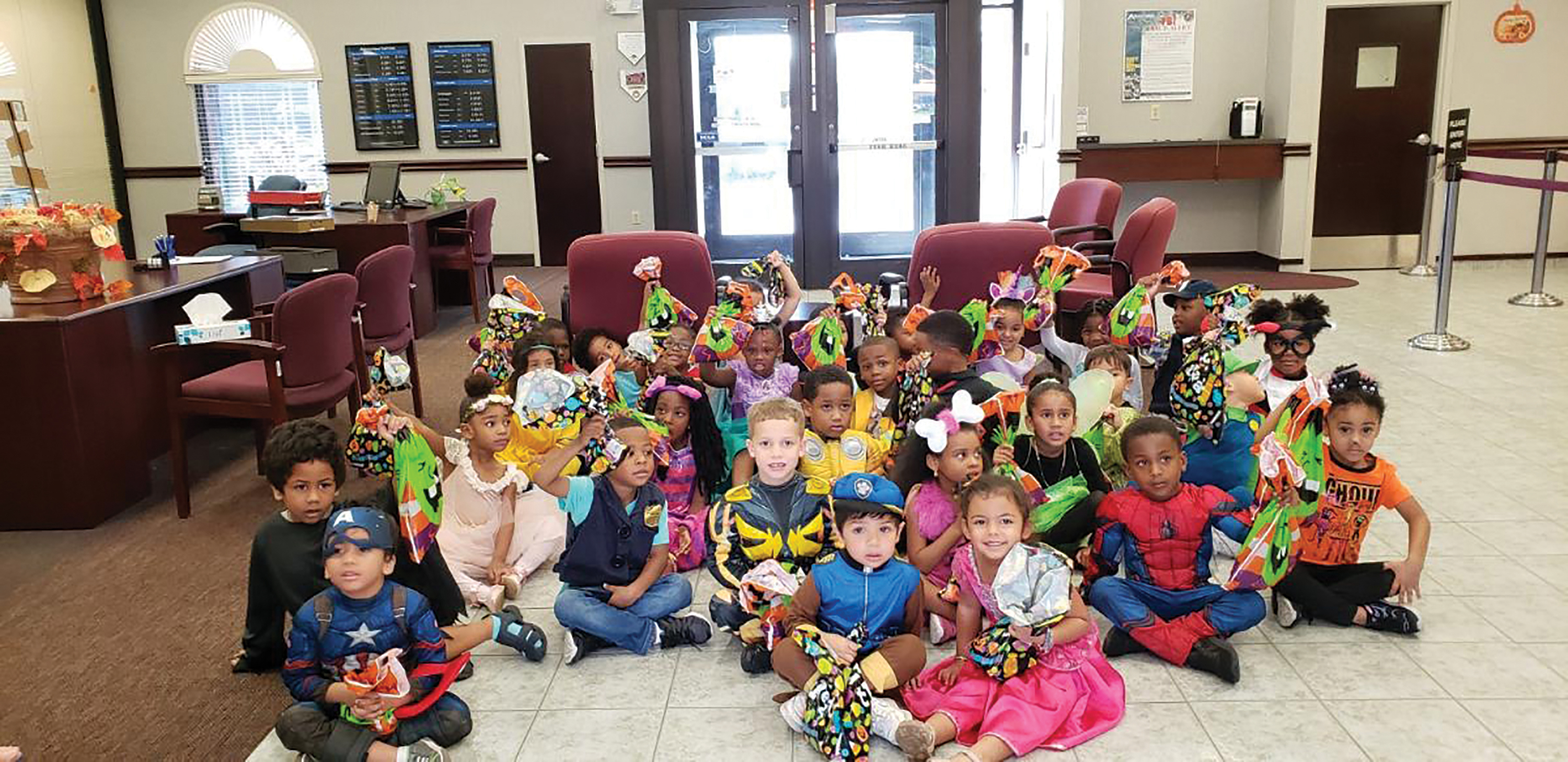 Ocoee Branch Treats Good Homes Pre-School to Halloween Fun