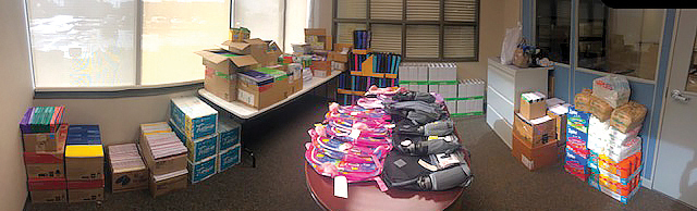 Lancaster Elementary Back to School Drive